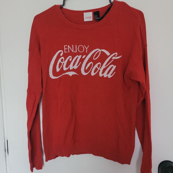 Coca Cola | Sweaters | Coca Cola Red Knit Sweater | Poshmark